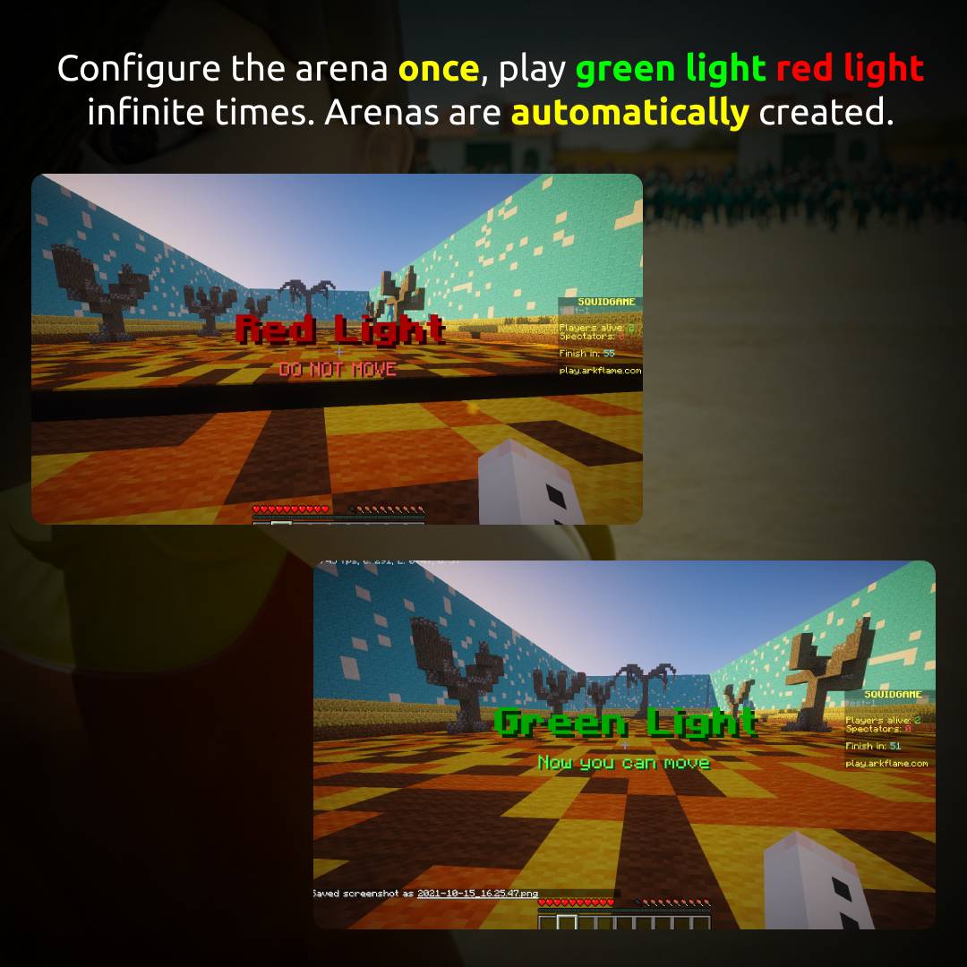 SquidGameX | Massive MultiArena on Polymart - Minecraft Plugins